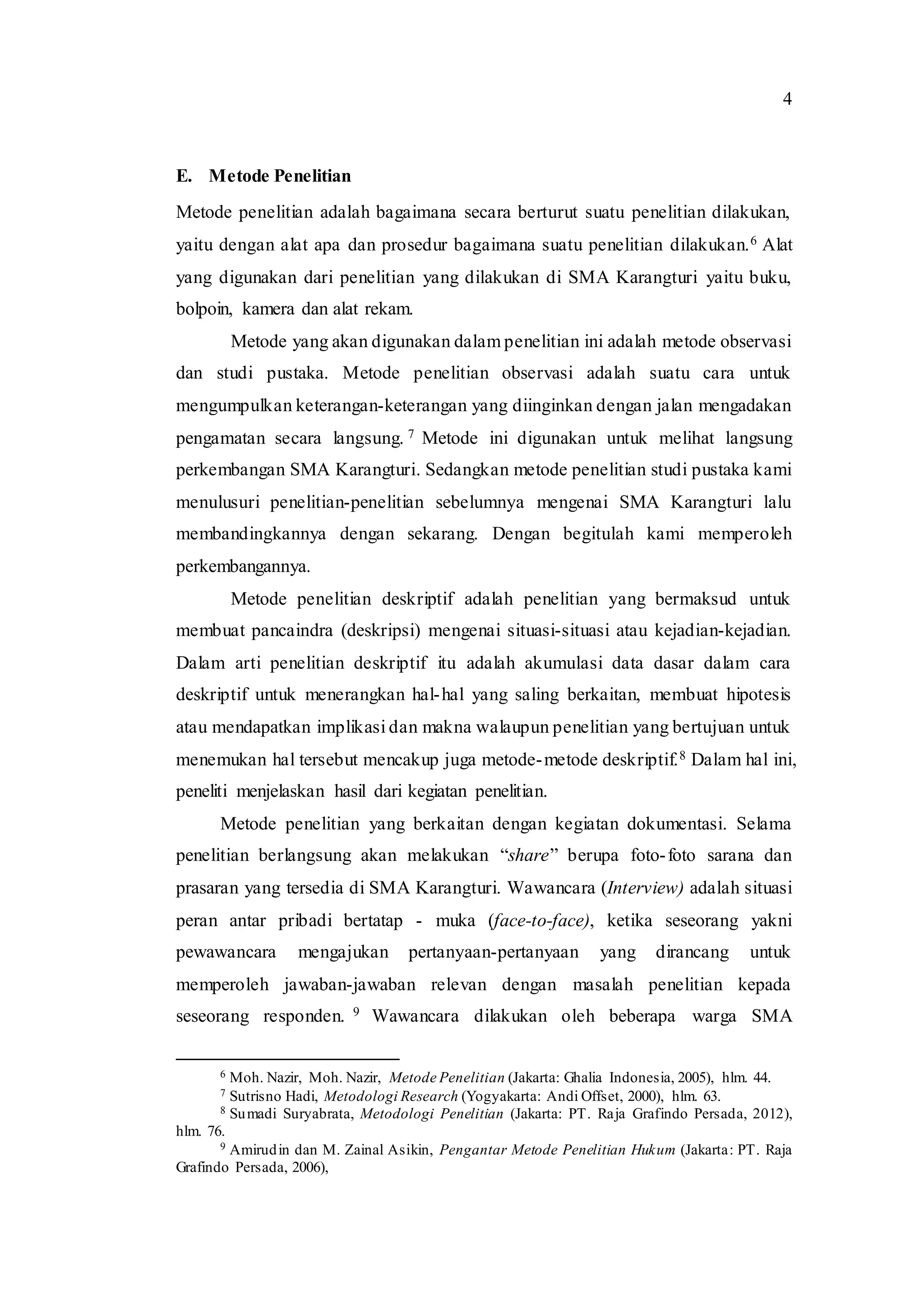 Perkembangan sekolah karangturi semarang | PDF