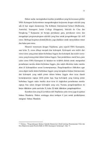 Perkembangan sekolah karangturi semarang | PDF