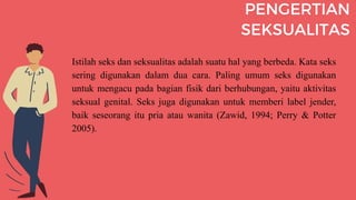 Perkembangan Seksual pada Remaja & Alasan Berpacaran Selama Remaja | PPTX