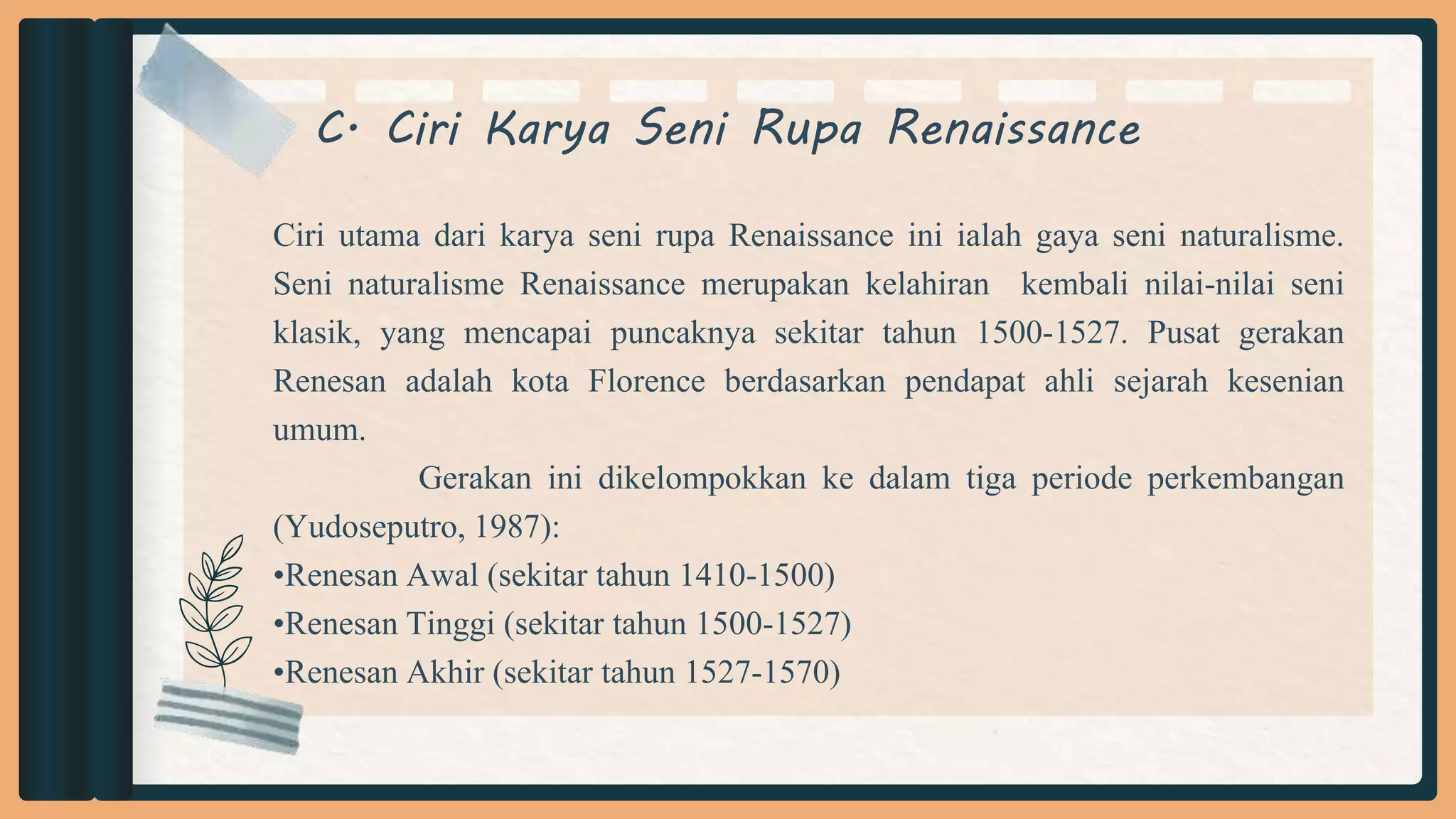 Perkembangan Seni Rupa Renaissance _Ulfa Aini.pptx