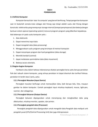 Perkembangan sistem komputer | PDF