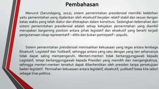 Perkembangan Sistem Pemerintahan Presidensial.pptx