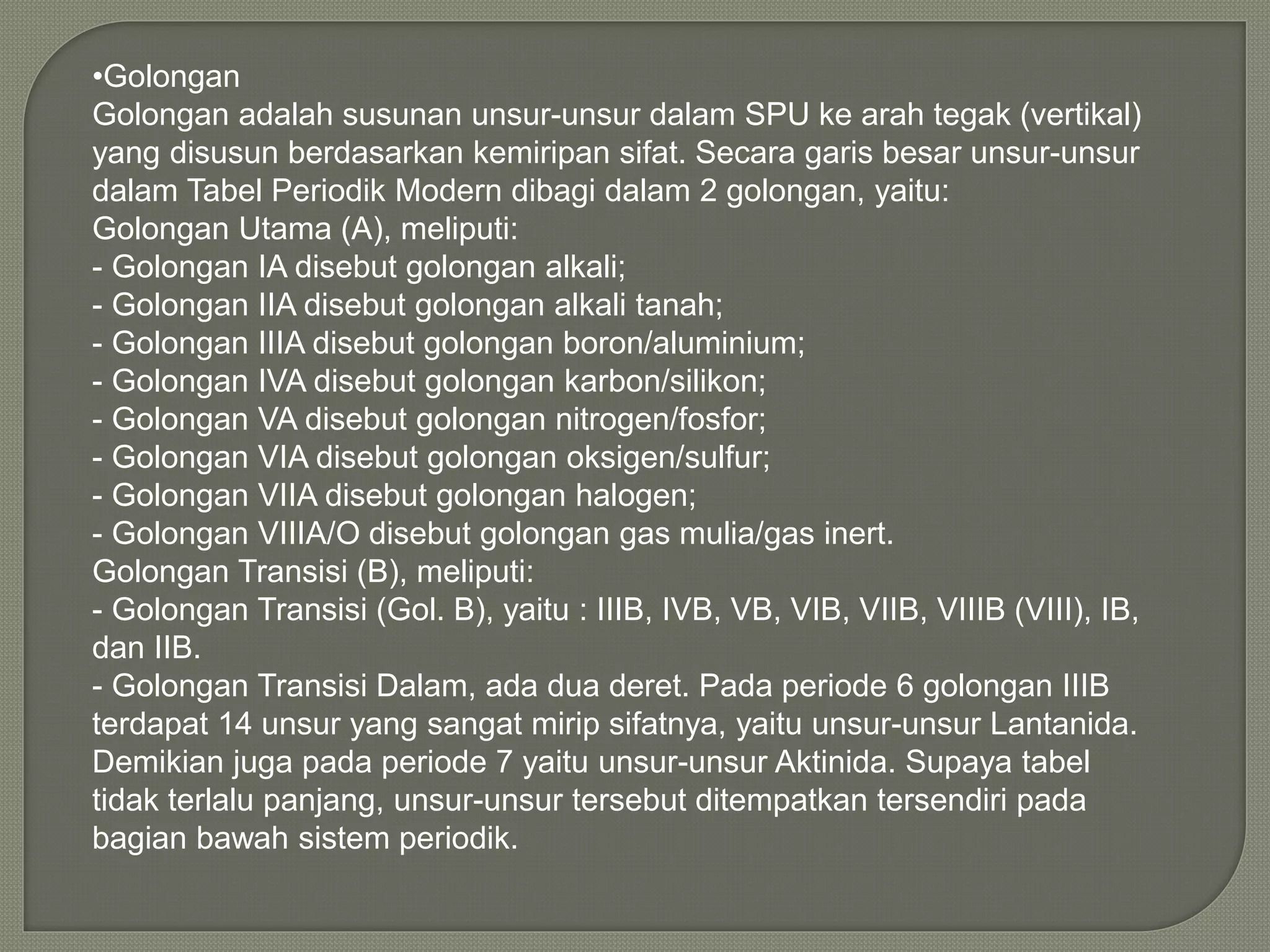 Perkembangan sistem periodik | PPTX