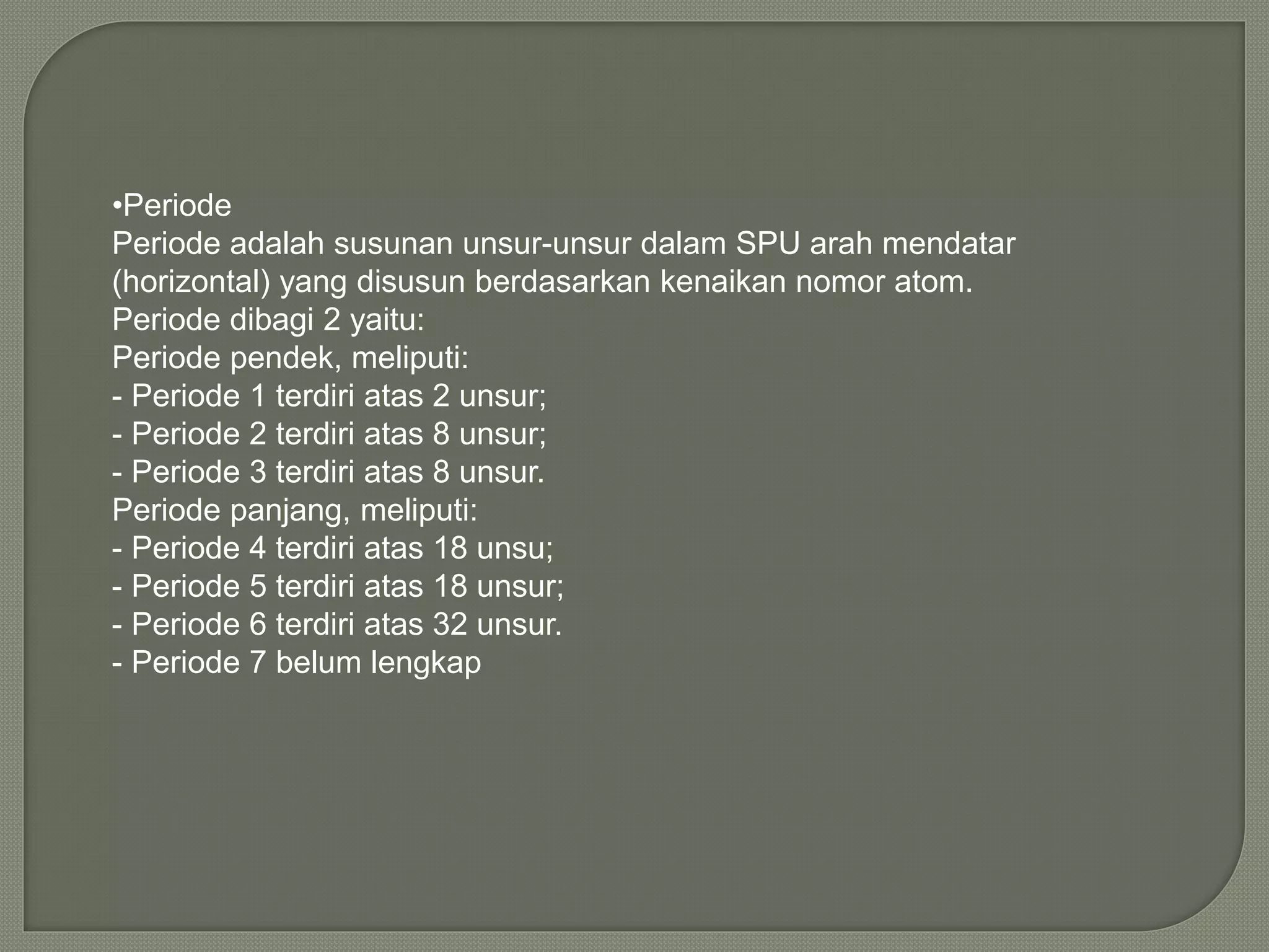 Perkembangan sistem periodik | PPTX