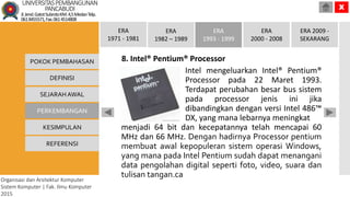 Perkembangan Teknologi Prosesor | PPT