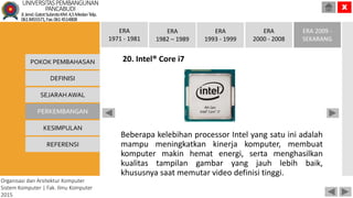 Perkembangan Teknologi Prosesor | PPT