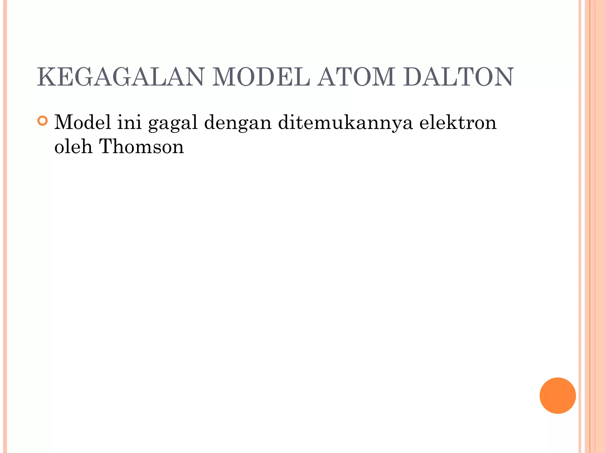 Perkembangan teori atom | PPT