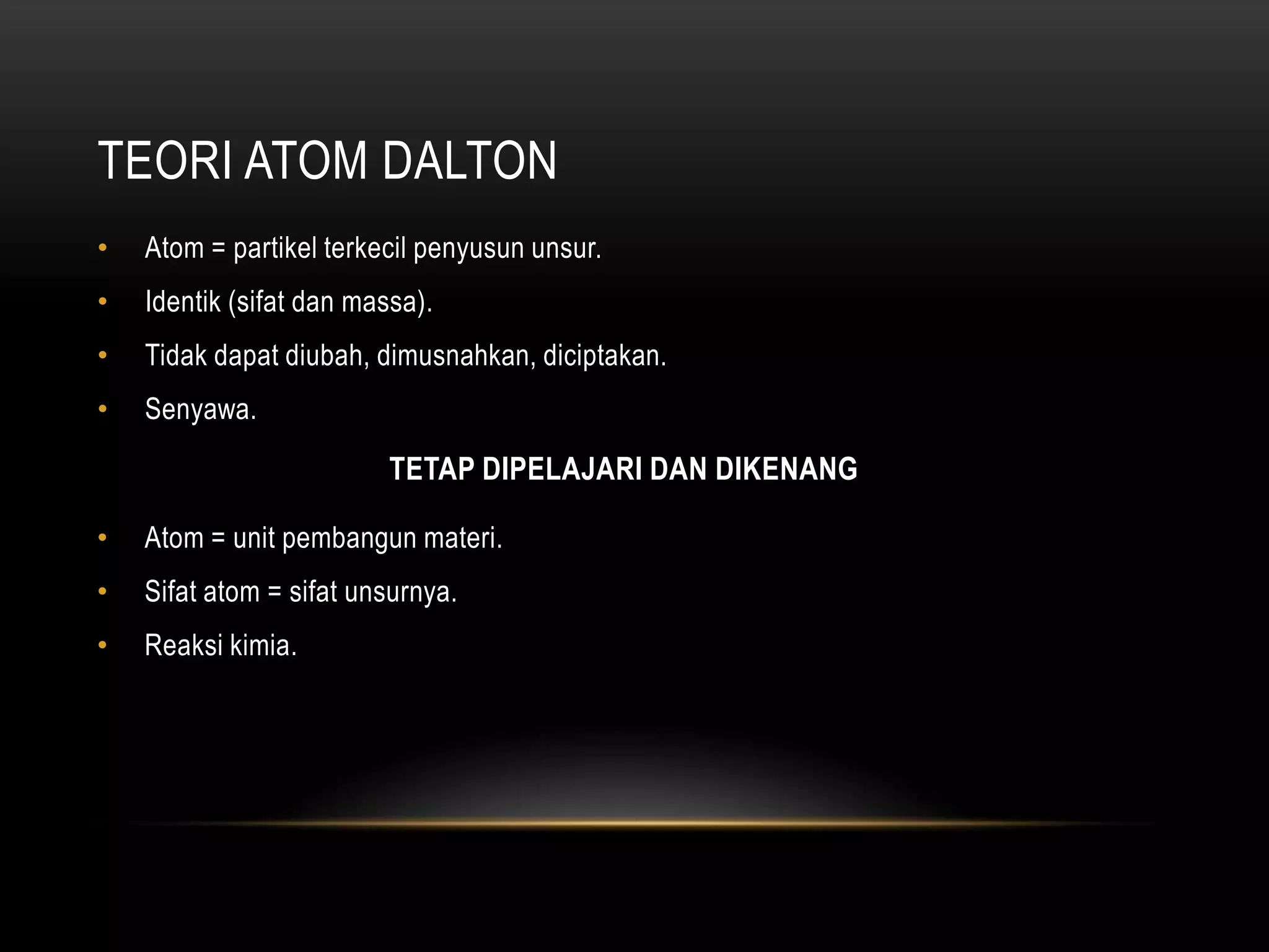 Perkembangan teori atom | PPT