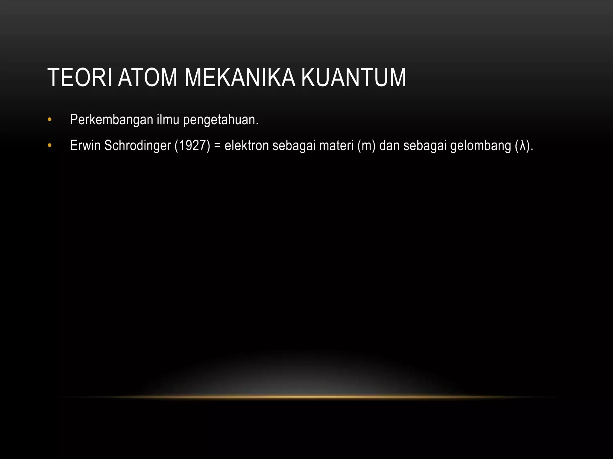 Perkembangan teori atom | PPT