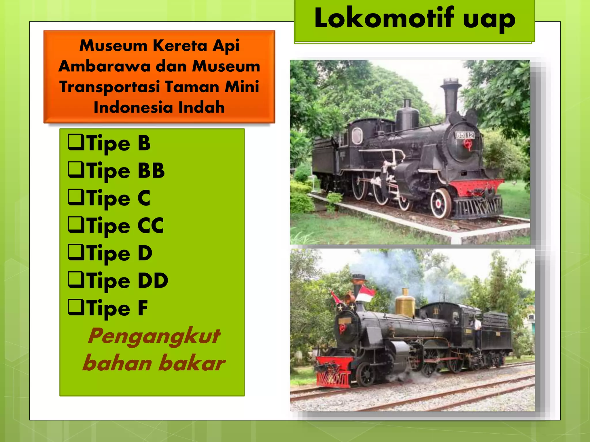 Perkembangan transportasi di indonesia | PPTX