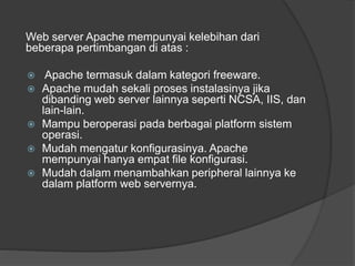 Perkembangan web server | PPT