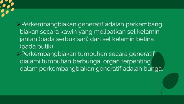 perkembangbiakan generatif perkembang biakan secara generatif pada ...