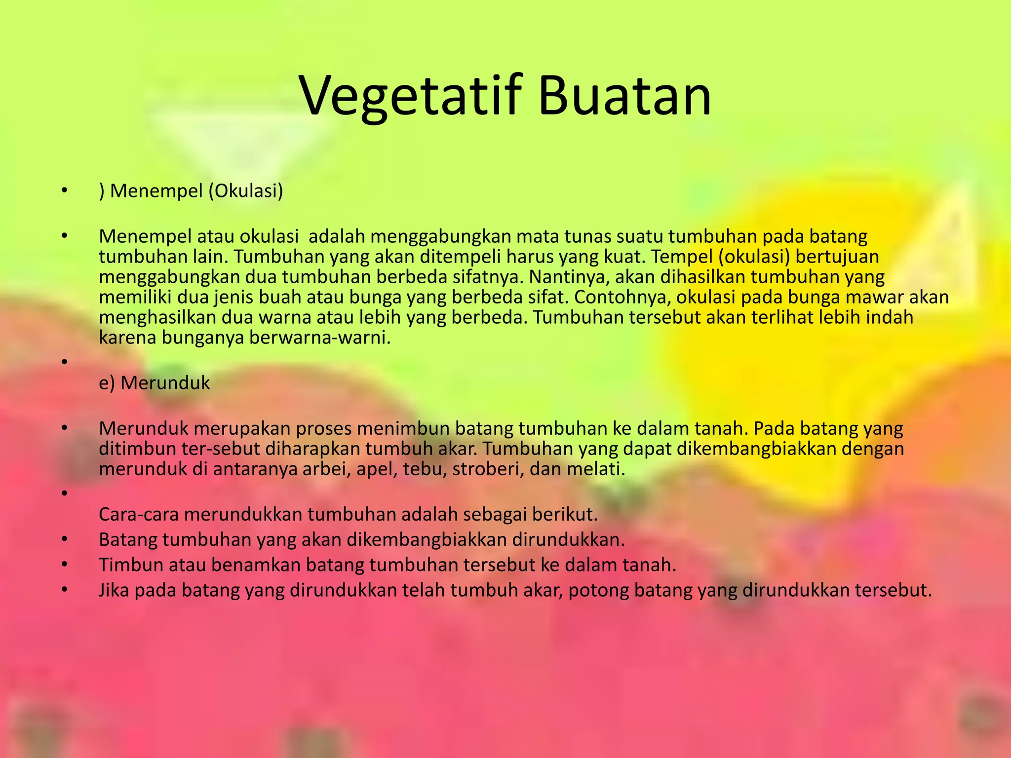 Perkembangbiakan tumbuhan Materi IPA kelas VI semester 1 | PPTX