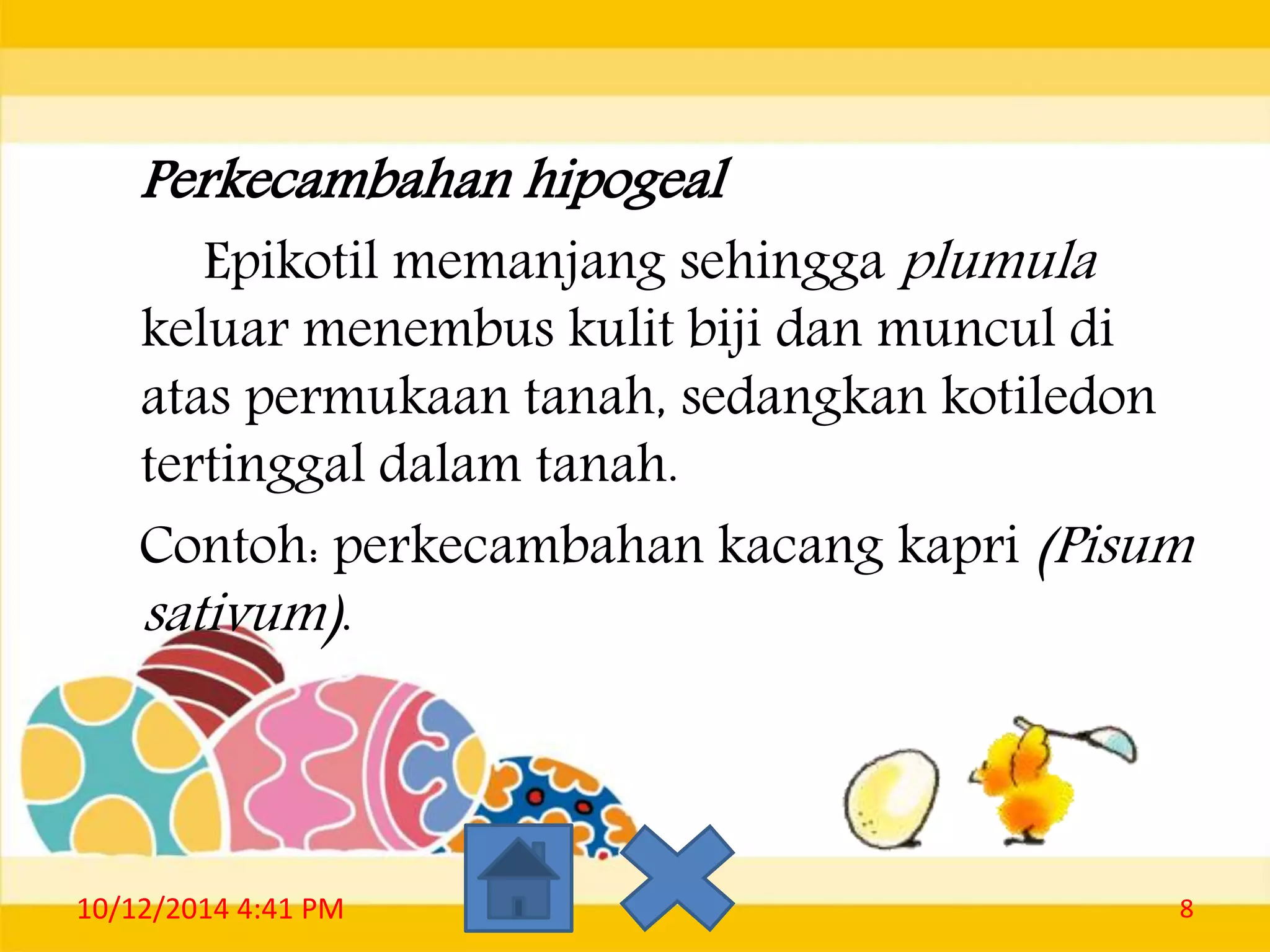 Perkembangan tumbuhan | PPTX