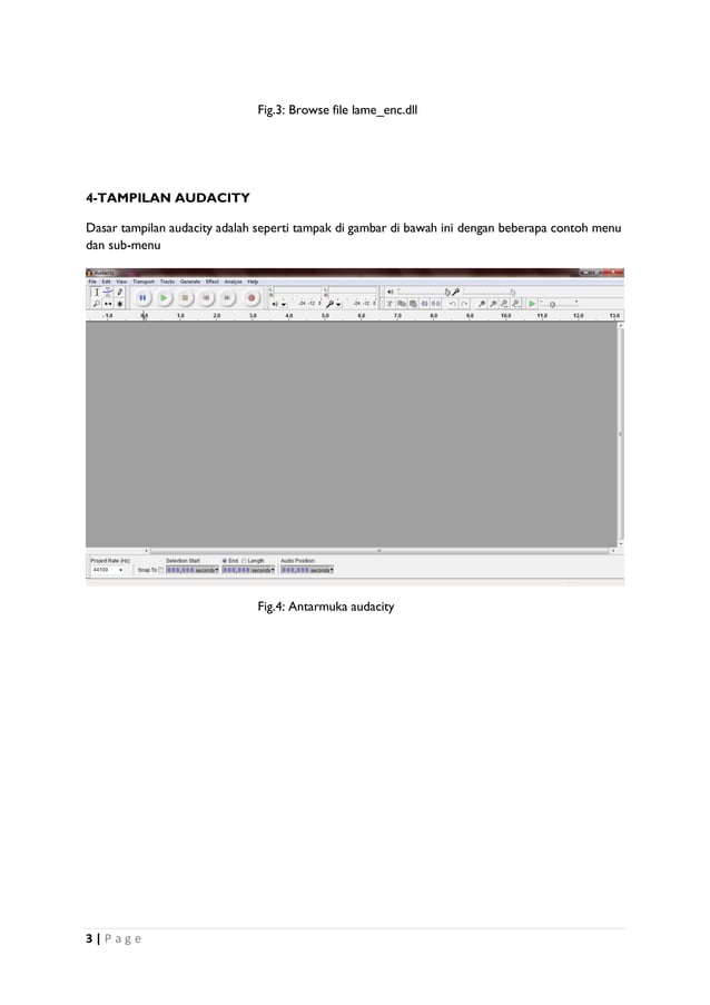 Perkenalan audacity | PDF