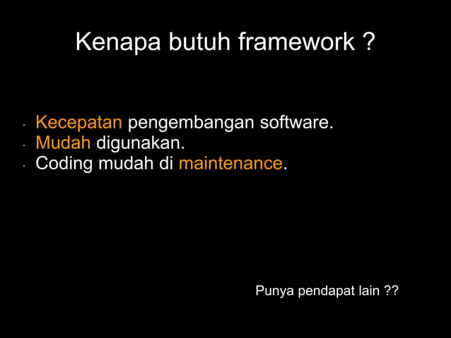 Perkenalan dengan-codeigniter-framework LPK NAURA Kursus Komputer dan ...