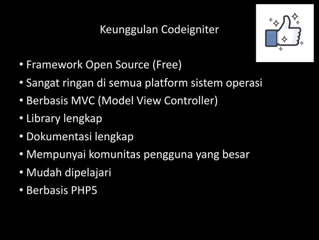 Perkenalan dengan-codeigniter-framework LPK NAURA Kursus Komputer dan website | PPT