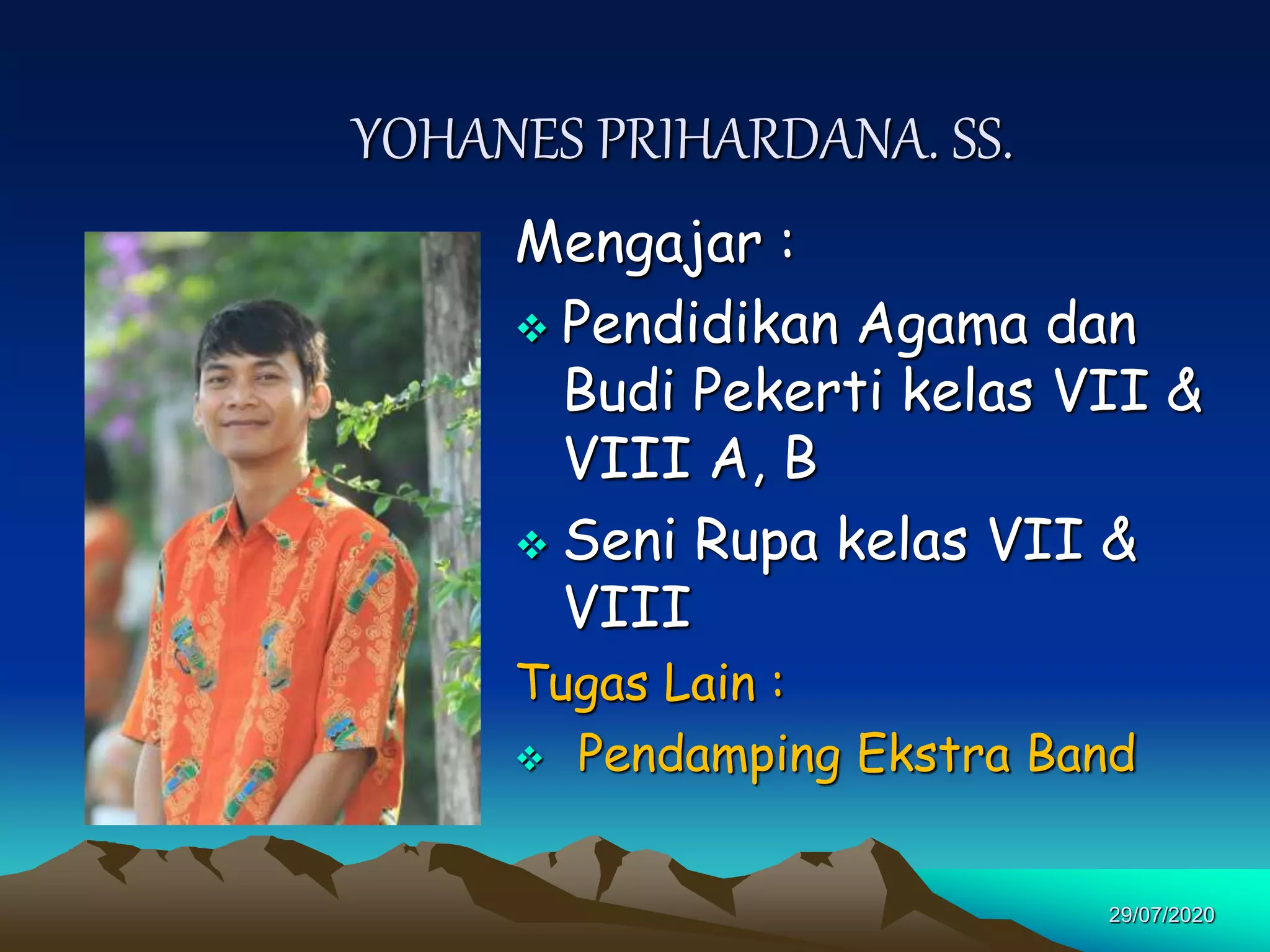 Profil Guru SMP MARIA GORETTI SEMARANG | PPT