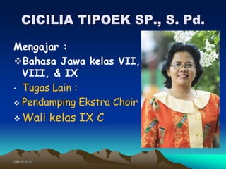 Profil Guru SMP MARIA GORETTI SEMARANG | PPT