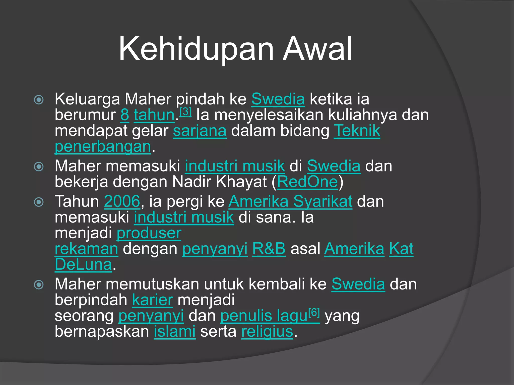 Perkenalan (maher zain) | PPT