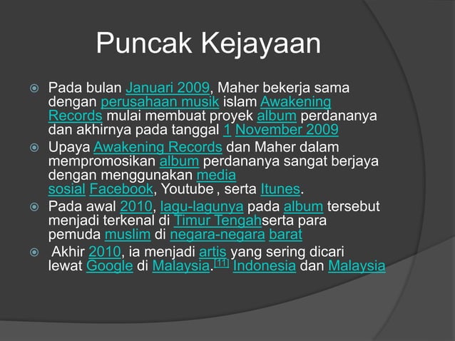 Perkenalan (maher zain) | PPT