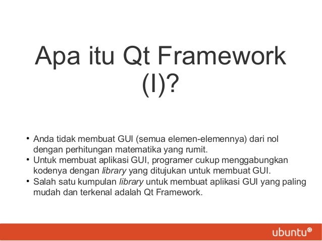 Pemrograman GUI di Linux