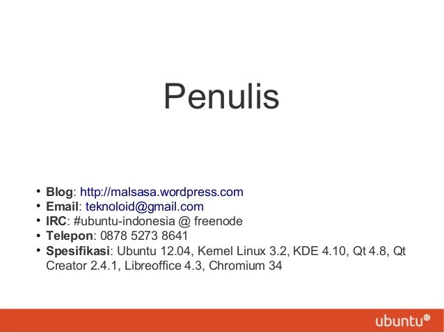 Pemrograman GUI di Linux