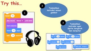 Perkenalan Scratch untuk anak Sekolah Dasar | PPTX