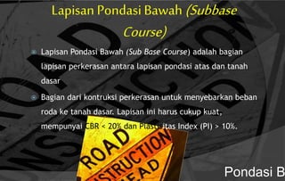Lapisan Perkerasan Jalan Raya | PPTX