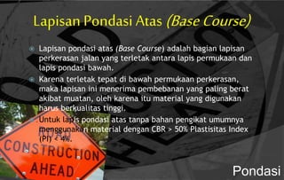 Lapisan Perkerasan Jalan Raya | PPTX