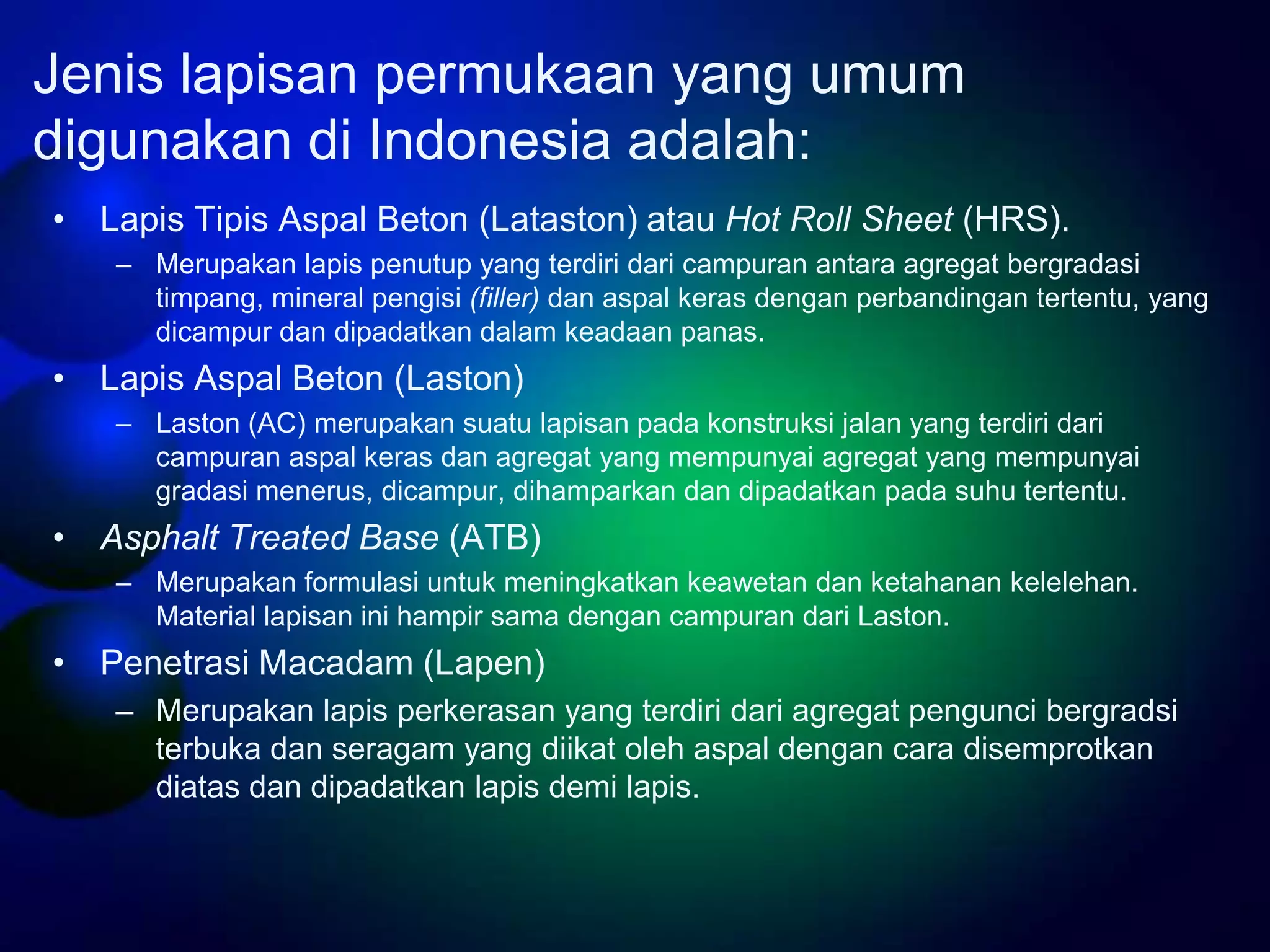 Perkersan jalan | PPTX