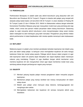 Perkhemahan unit beruniform 2012 rosdi | DOC