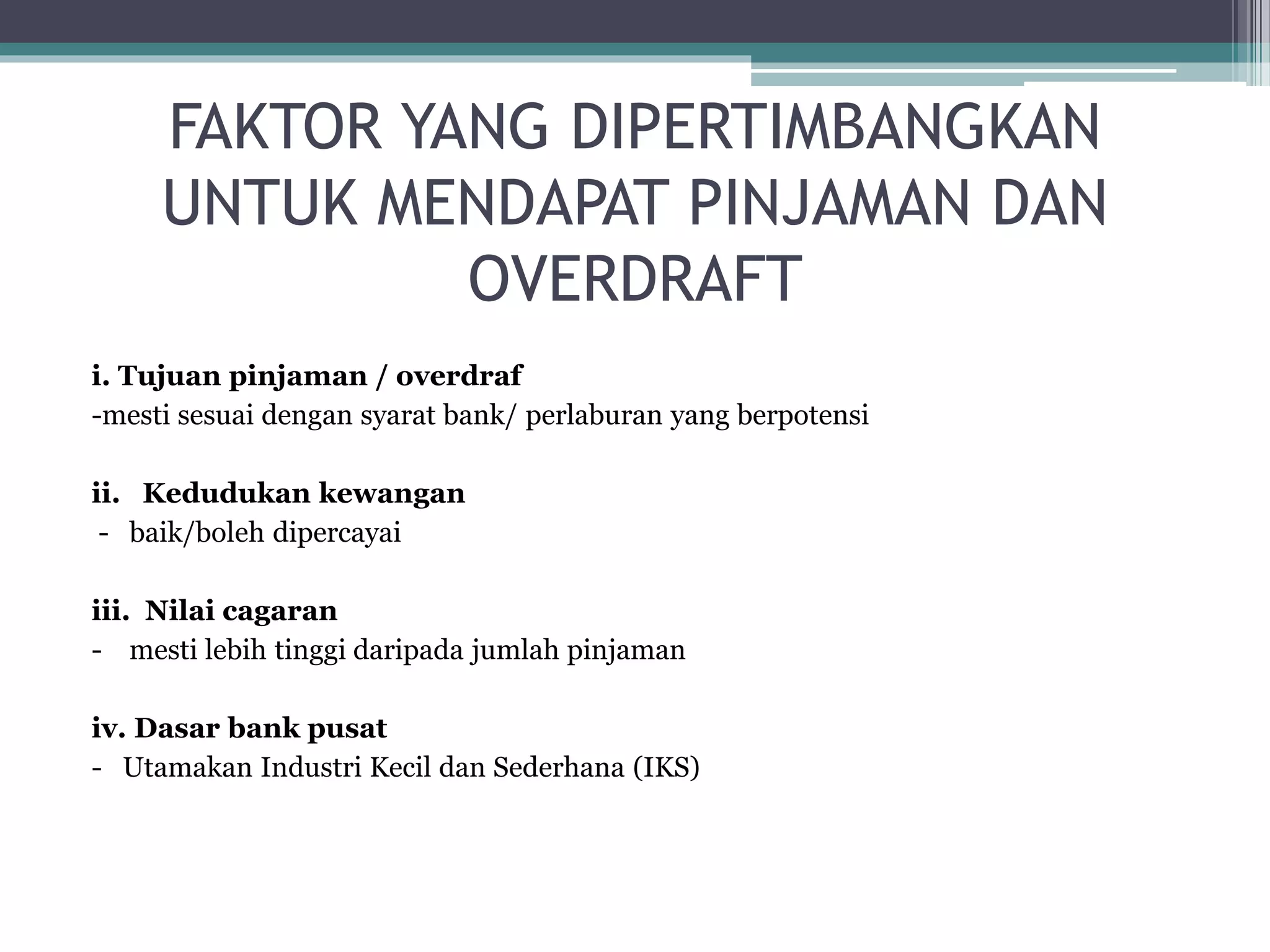 Perkhidmatan Bank Perdagangan - PERDAGANGAN TINGKATAN 5 | PPTX