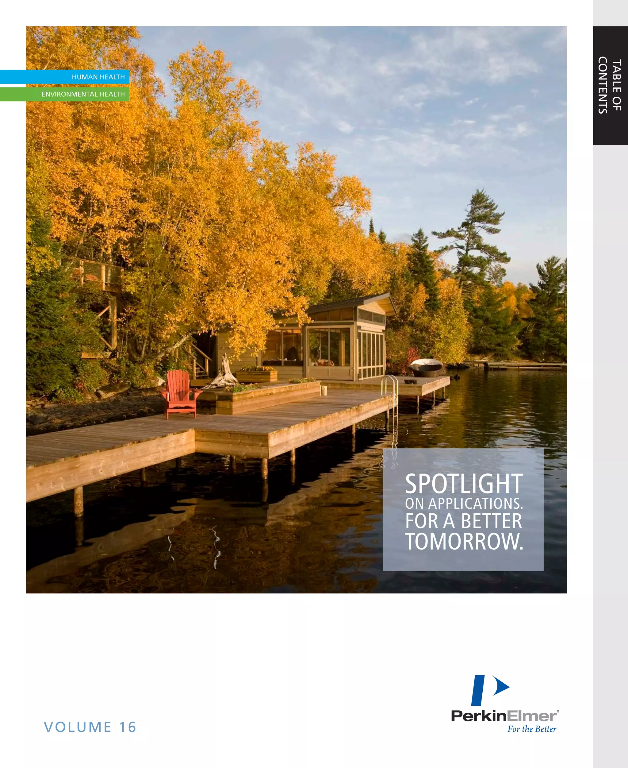 PerkinElmer Spotlight on Analytical Applications e-Zine – Volume 16 | PDF