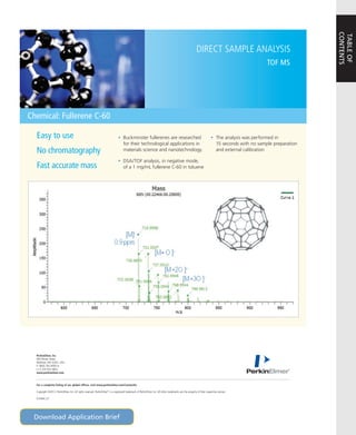 PerkinElmer Spotlight on Analytical Applications e-Zine – Volume 16 | PDF