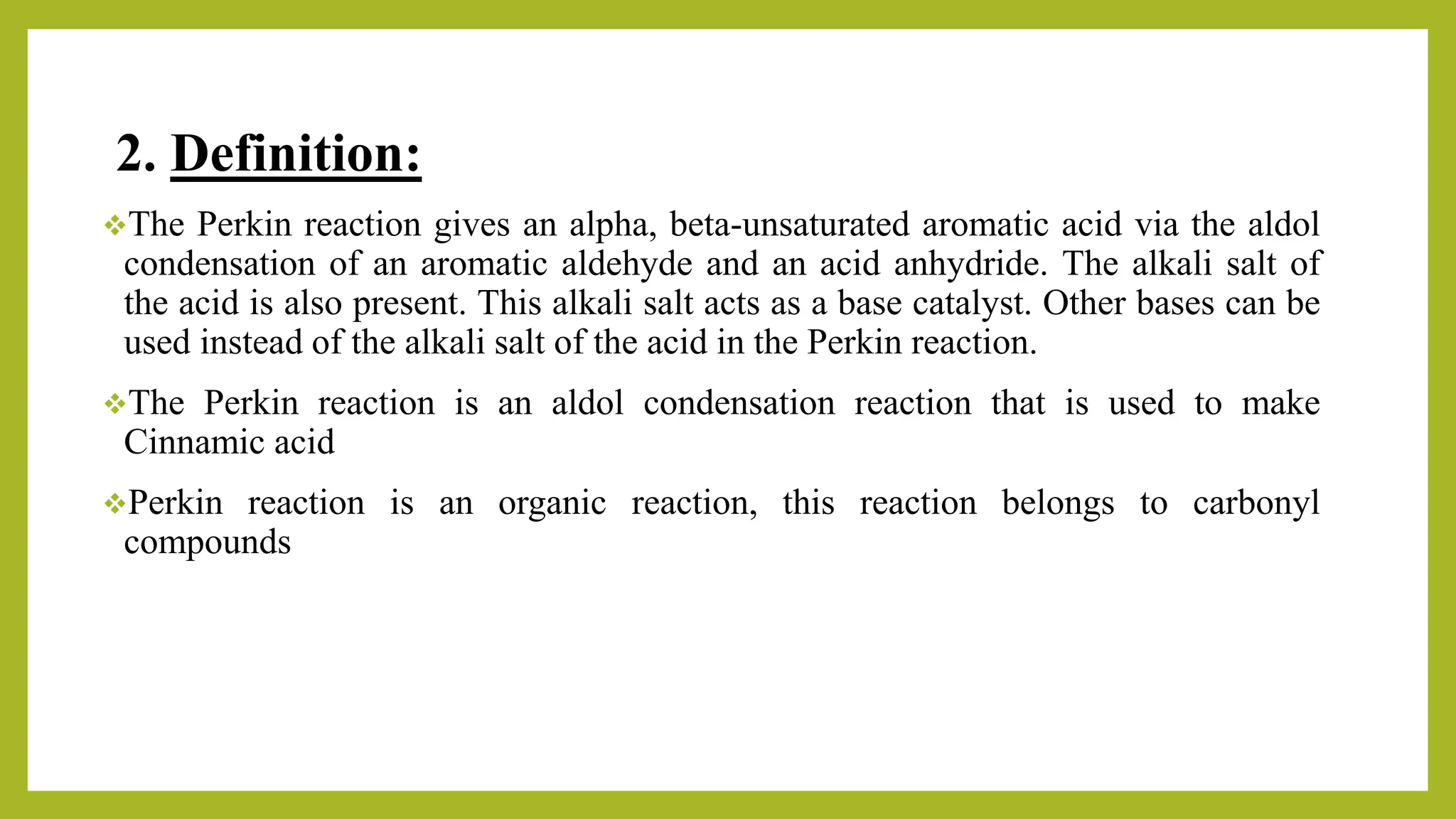 Introduction to Perkin reaction its mechanism and examples.pdf