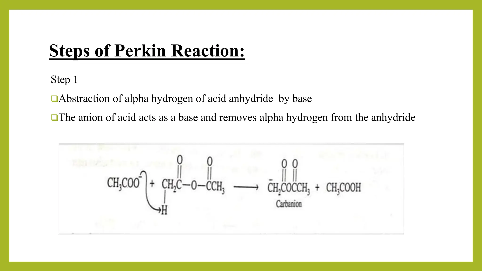 Introduction to Perkin reaction its mechanism and examples.pdf