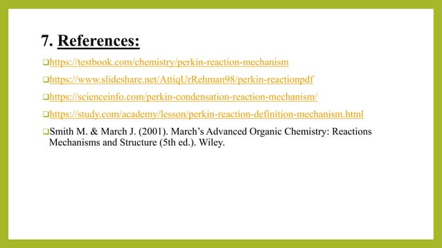 Introduction to Perkin reaction its mechanism and examples.pdf