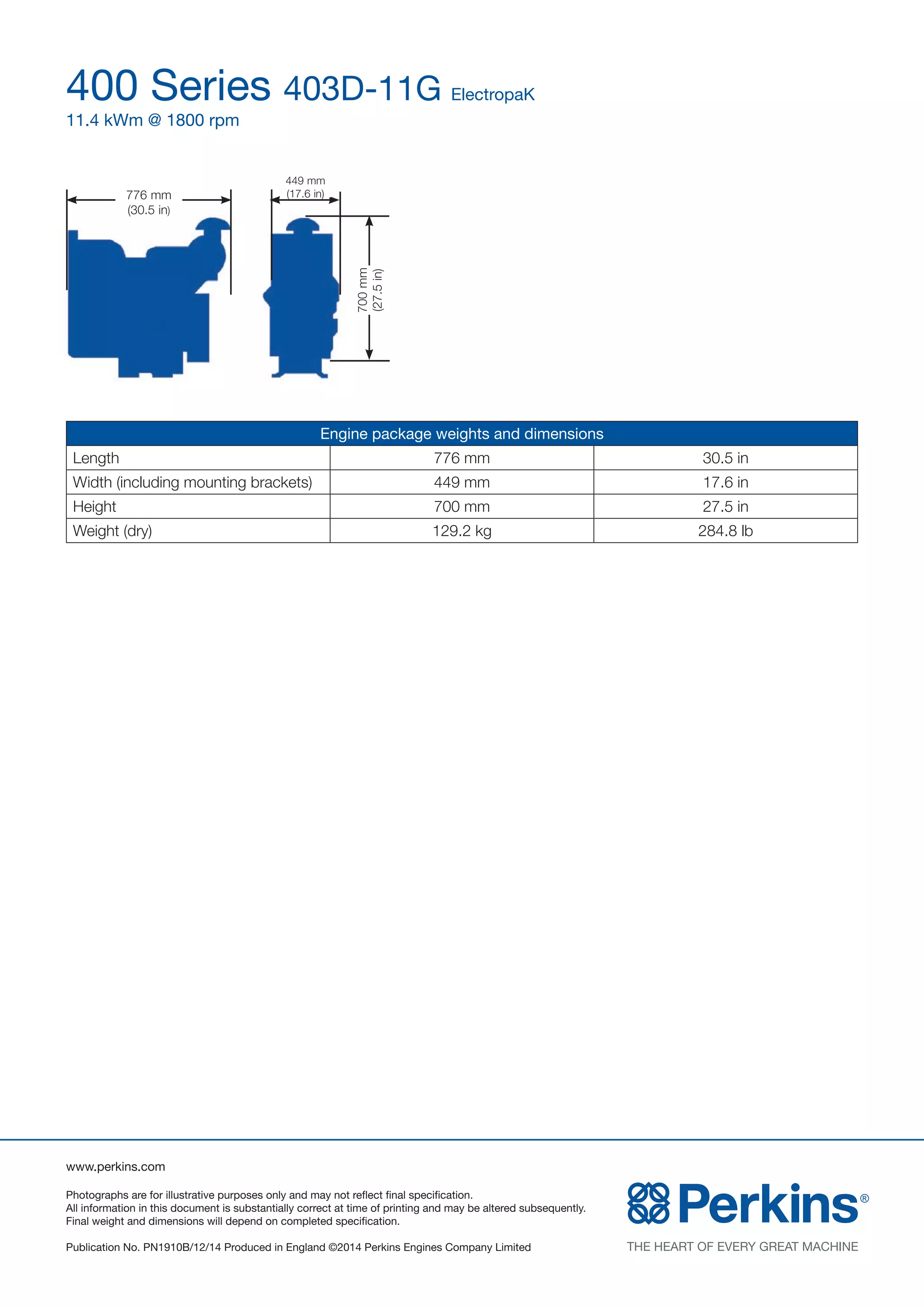Perkins Generator 10kva | PDF