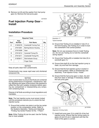 Perkins 1100 series 1104 d (mech) industrial engine model (nl) service ...