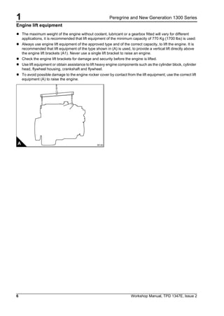 Perkins 1300 series wg diesel engine service repair manual | PDF