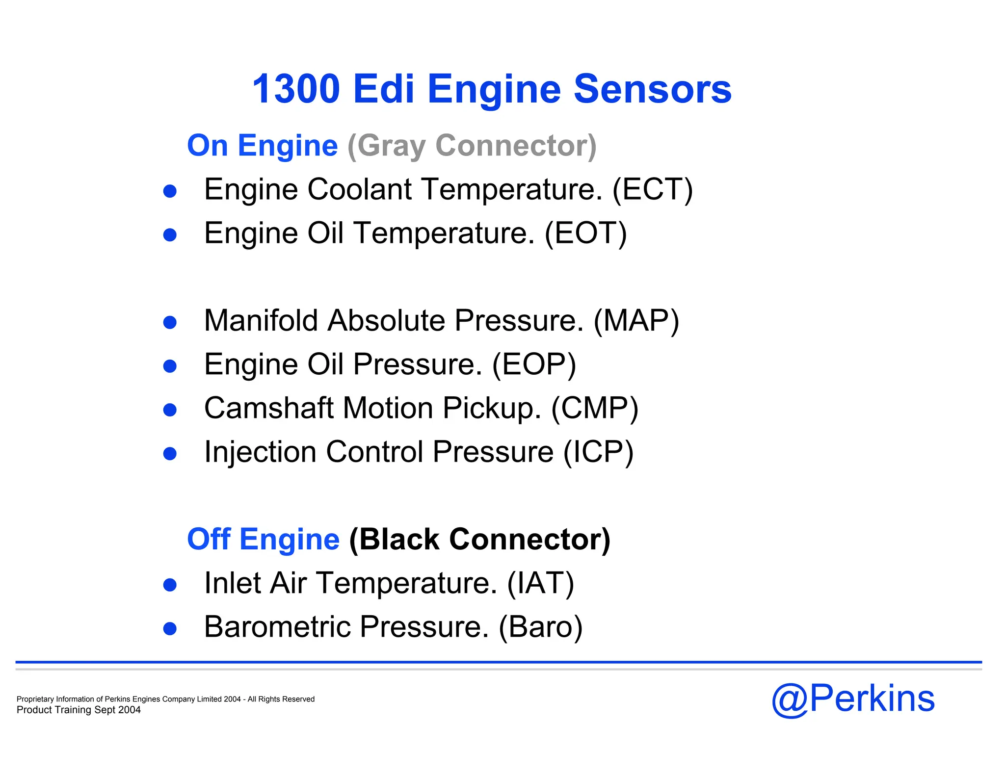 Todos los motores PERKINS 1300 Training.pdf
