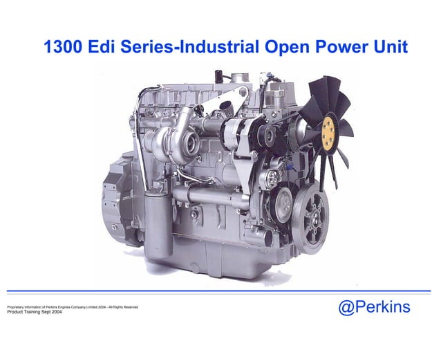 Todos los motores PERKINS 1300 Training.pdf