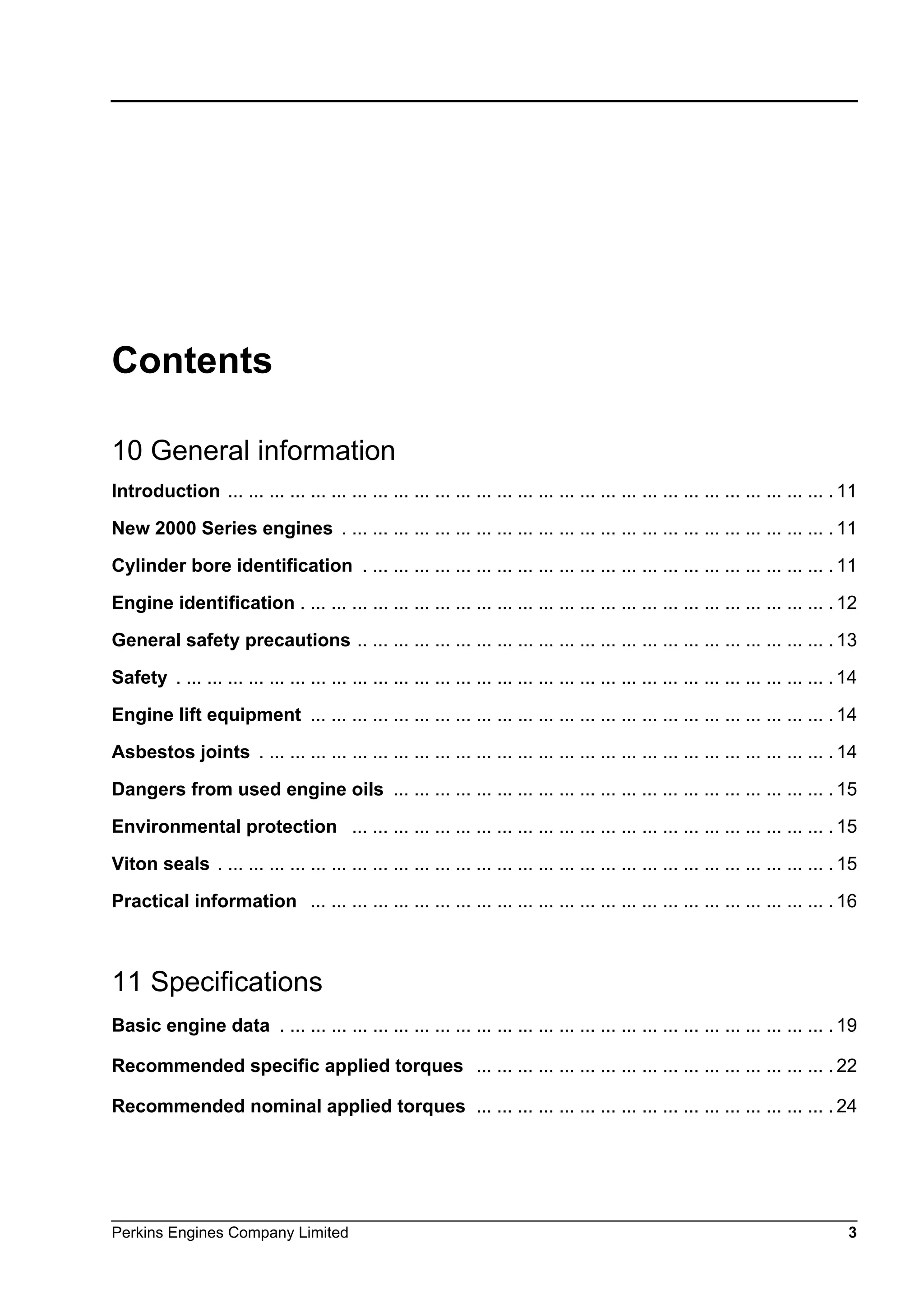 Perkins 2000 series 2006 diesel engine(model 2006 tg2a)service repair ...