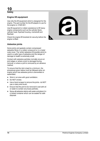 Perkins 2000 series 2006 diesel engine(model 2006 ttag)service repair ...