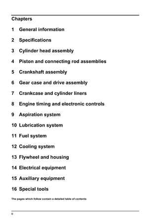 Perkins 2300 series 2306 a e14 6 cylinder turbocharged diesel engine ...