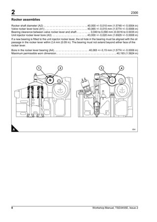 Perkins 2300 series 2306 c e14 6 cylinder turbocharged diesel engine ...