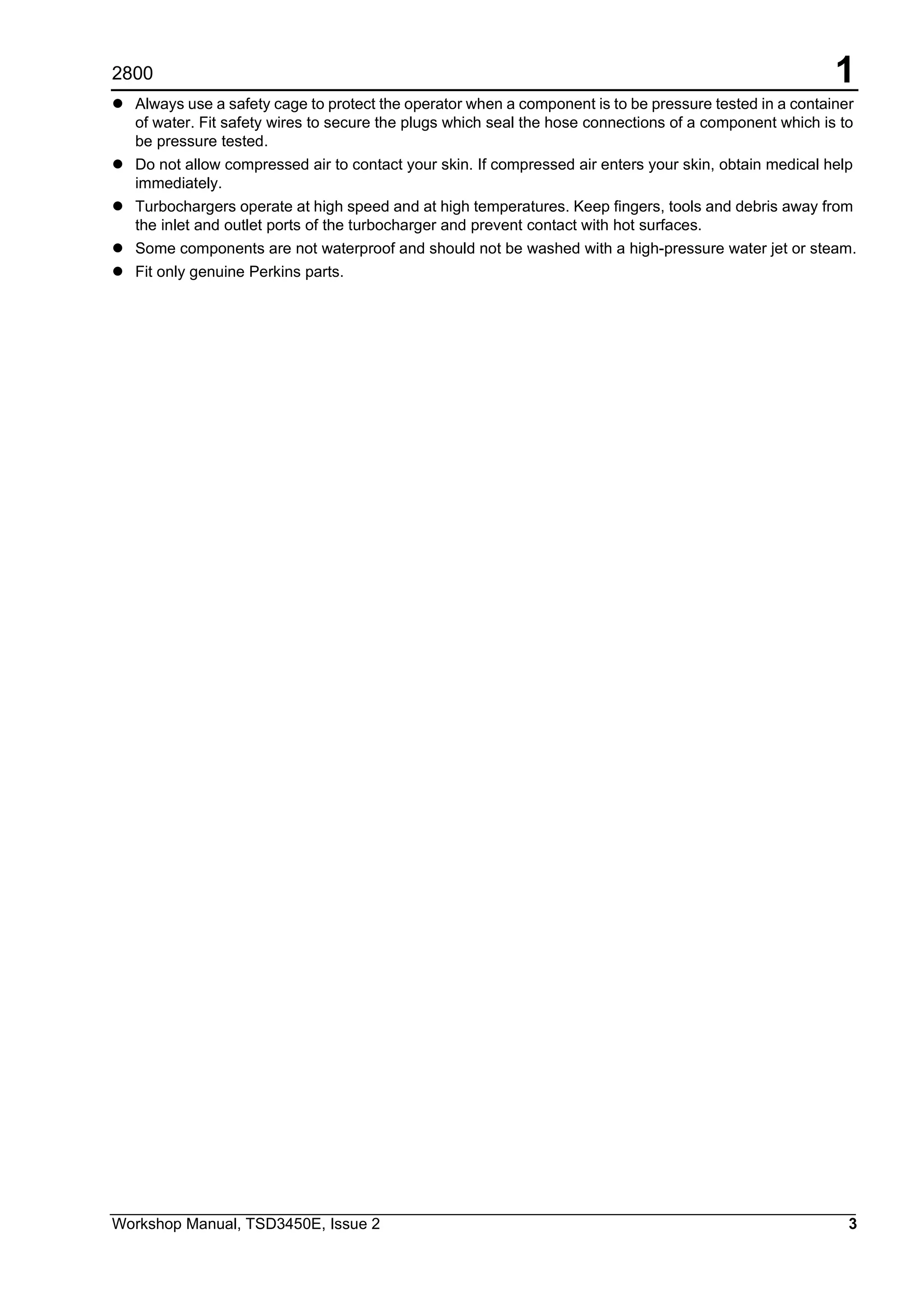 Perkins 2800 series 2806 c e16 diesel engine service repair manual | PDF
