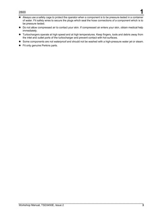 Perkins 2800 series 2806 c e16 diesel engine service repair manual | PDF