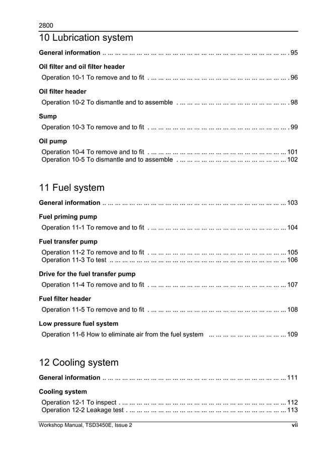 Perkins 2800 series 2806 c e16 diesel engine service repair manual | PDF